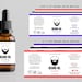 Printable Beard Oil Labels, Beard Oil Serum Bottle Dropper Label, Beard ...