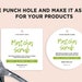 Printable Bath Body Scrub Labels, Sugar Scrub Label, Soak Salt Labels ...