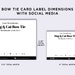 Printable Bow Card Label for Pet Bow Tie Business DIY Pet Bow - Etsy
