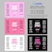 Body Spray Template, Body Spray Labels, Body Perfume Labels, After ...