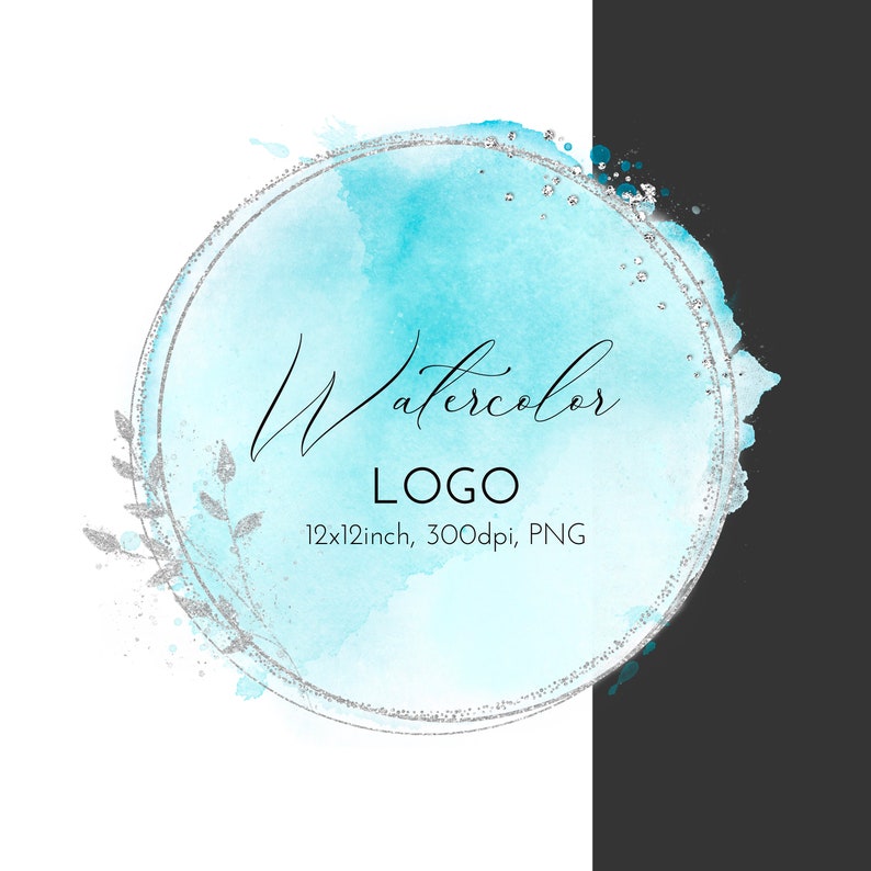 Logo Background PNG - Blue Stroke Watercolor Clipart - Watercolor ...