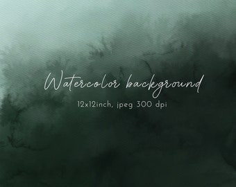 Green Yellow Watercolor Background Clipart Abstract Background ...