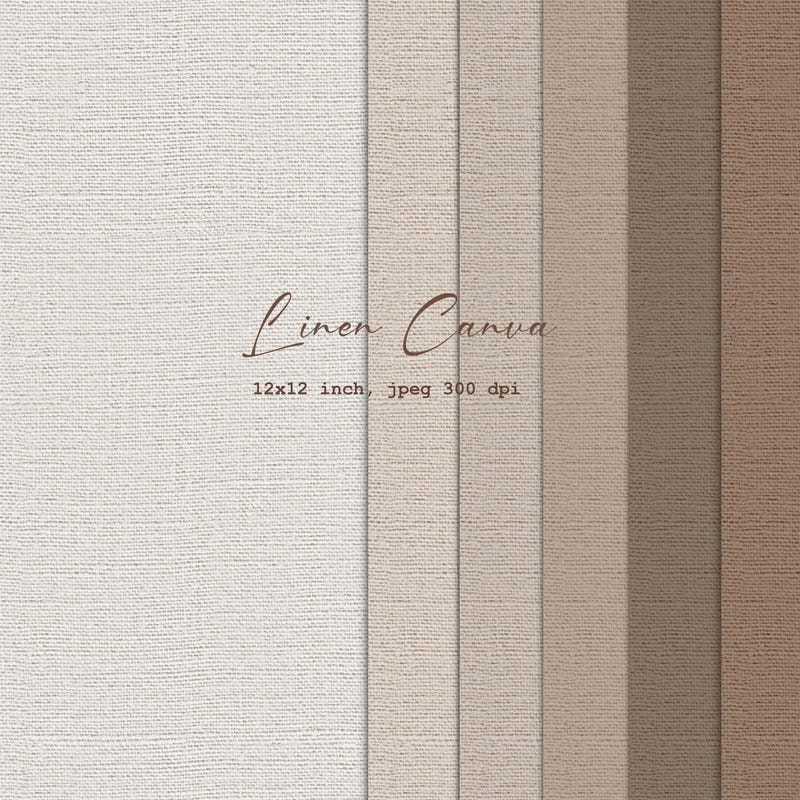 Burlap Digital Paper - Etsy