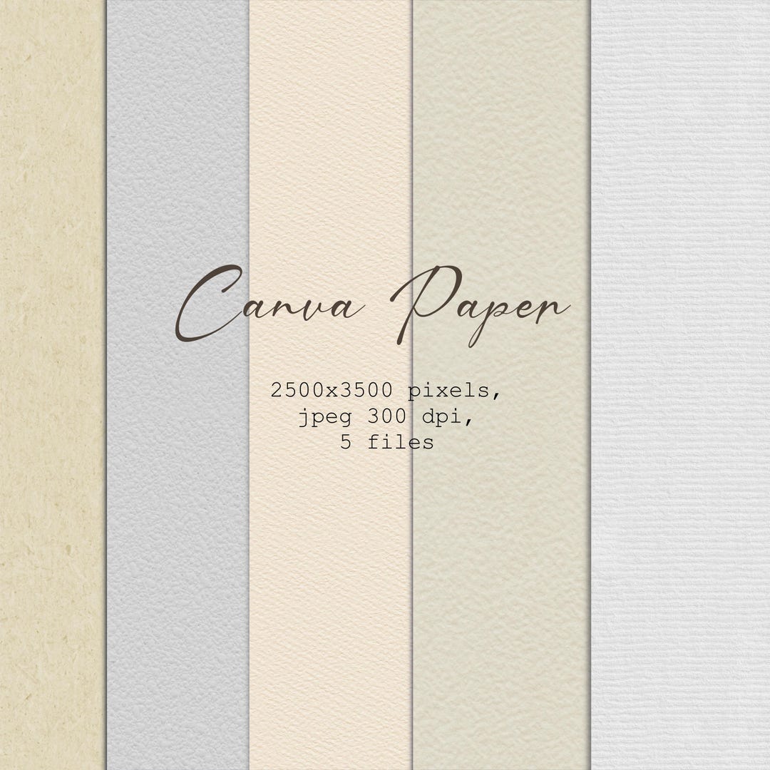 Neutral Paper Textures: Printable Scrapbook Paper Backgrounds (digital ...
