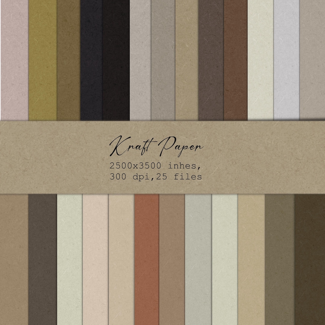 Brown Digital Paper Texture - Background Paper Texture - Handmade Paper ...