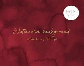 Red Watercolor Background Clipart Abstract Background Watercolor ...