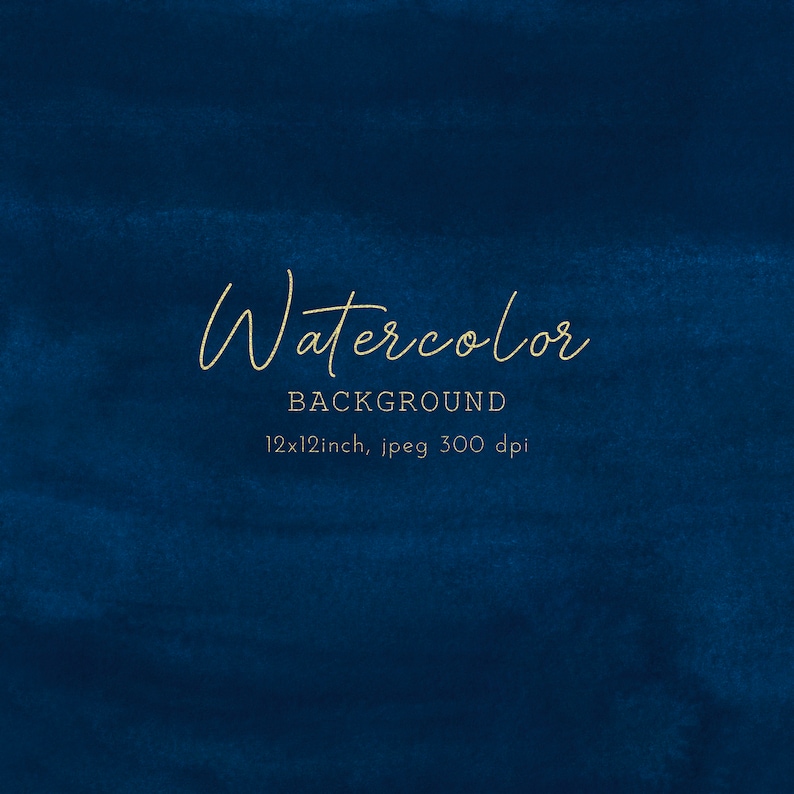 Blue Watercolor Background Digital Paper Digital Watercolor Background ...