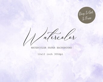 Plum Watercolor Background Clipart Abstract Violet Background ...