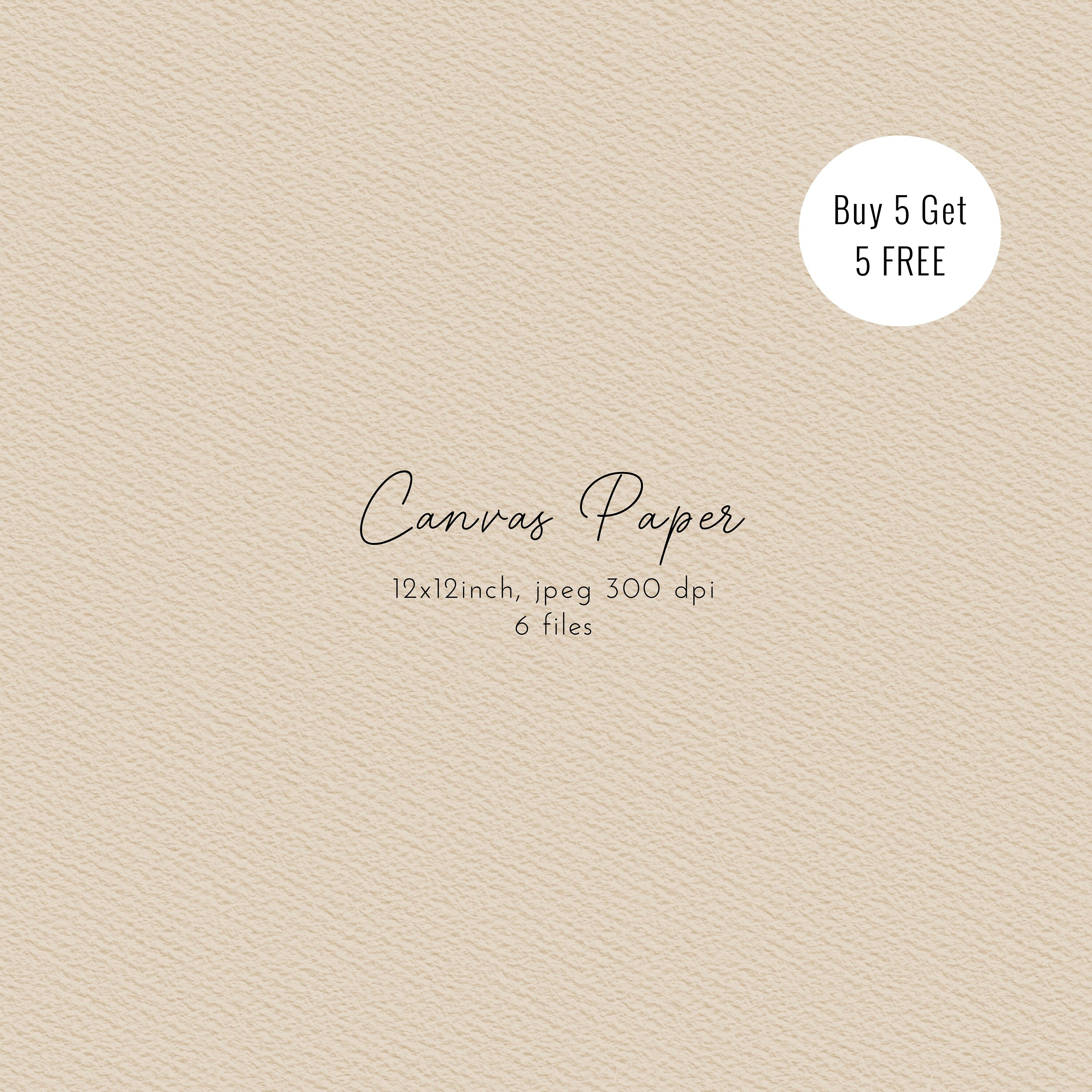 Canvas Paper Texture: Fine Art Digital Backgrounds (digital Download ...