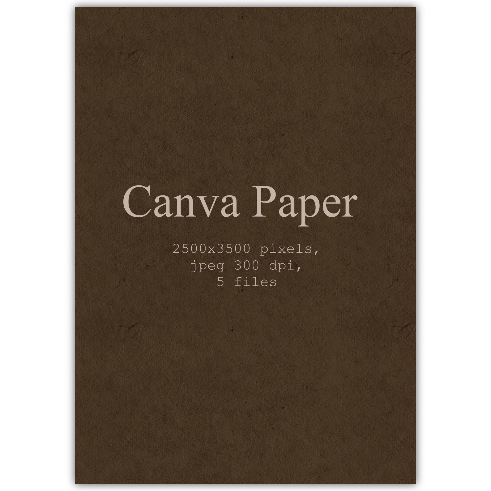 Brown Paper Textures: Fine Art Digital Backgrounds (JPEG Digital ...