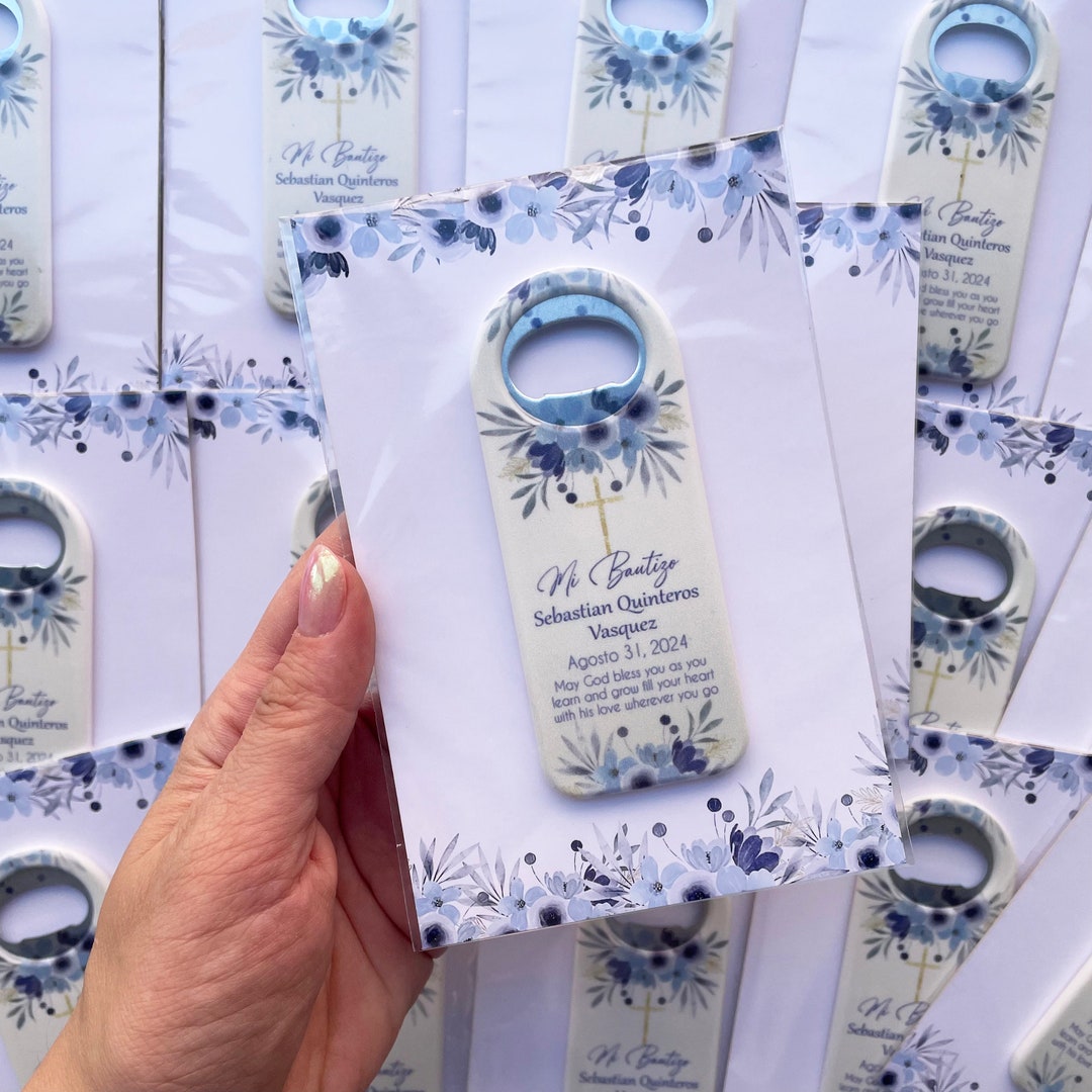 Baptism Favor for Guests, Mi Bautizo, Baptism Gift for Boy, Christening ...