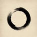 Zen Enso Circle Brush Stroke Digital Wall Art Printable - Etsy