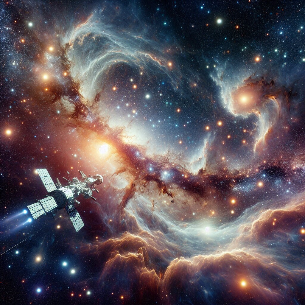 Cosmic Astronaut Space Art Print – Galaxy Wall Decor (instant Download ...