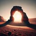 Boho Desert Sun Arch Printable Art - Etsy