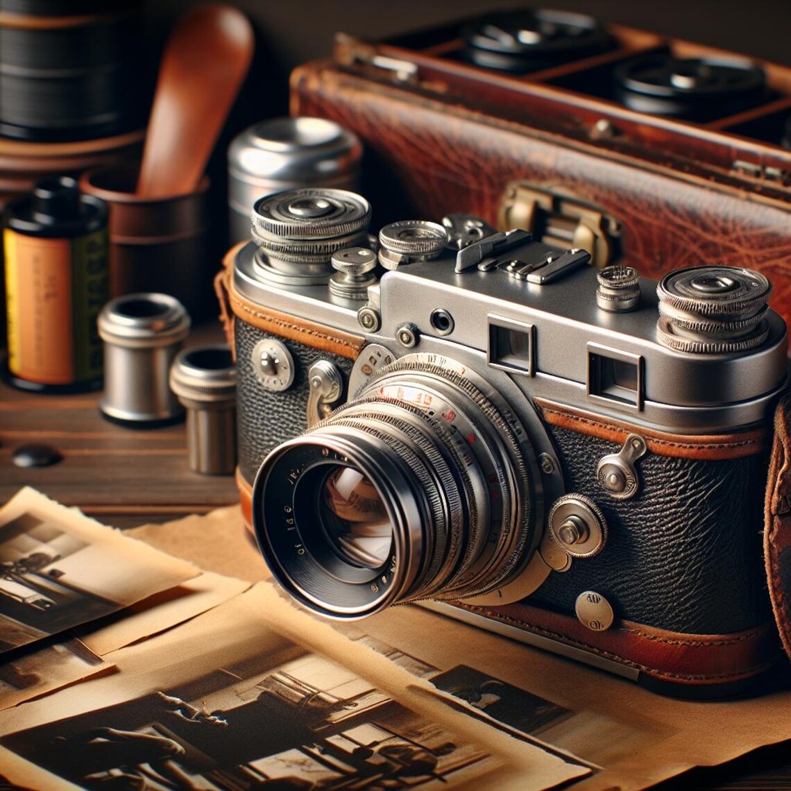 Retro Camera Illustration Digital Wall Art Printable - Etsy