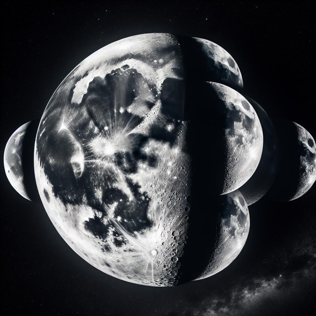 Lunar Phases Moon Cycle Digital Wall Art Printable - Etsy