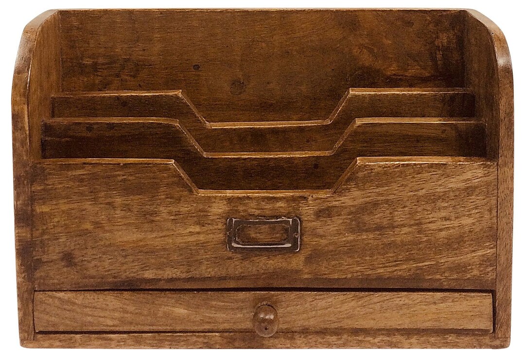 Letter Rack With Drawer - Etsy