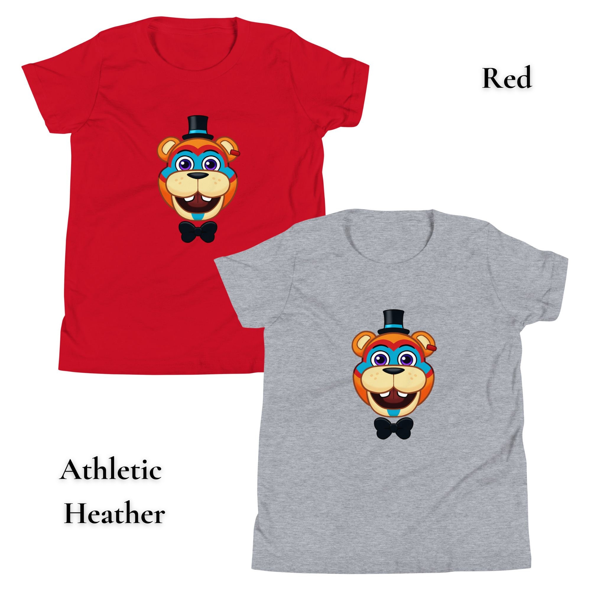 Five Nights at Freddy's Freddy Fazbear Kids T-shirt / Glamrock Crew ...