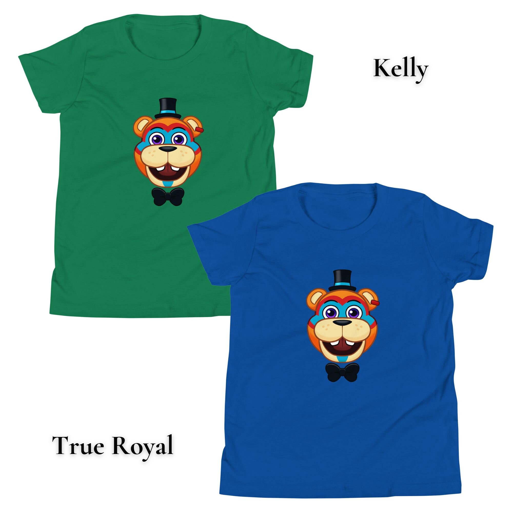 Five Nights at Freddy's Freddy Fazbear Kids T-shirt / Glamrock Crew ...