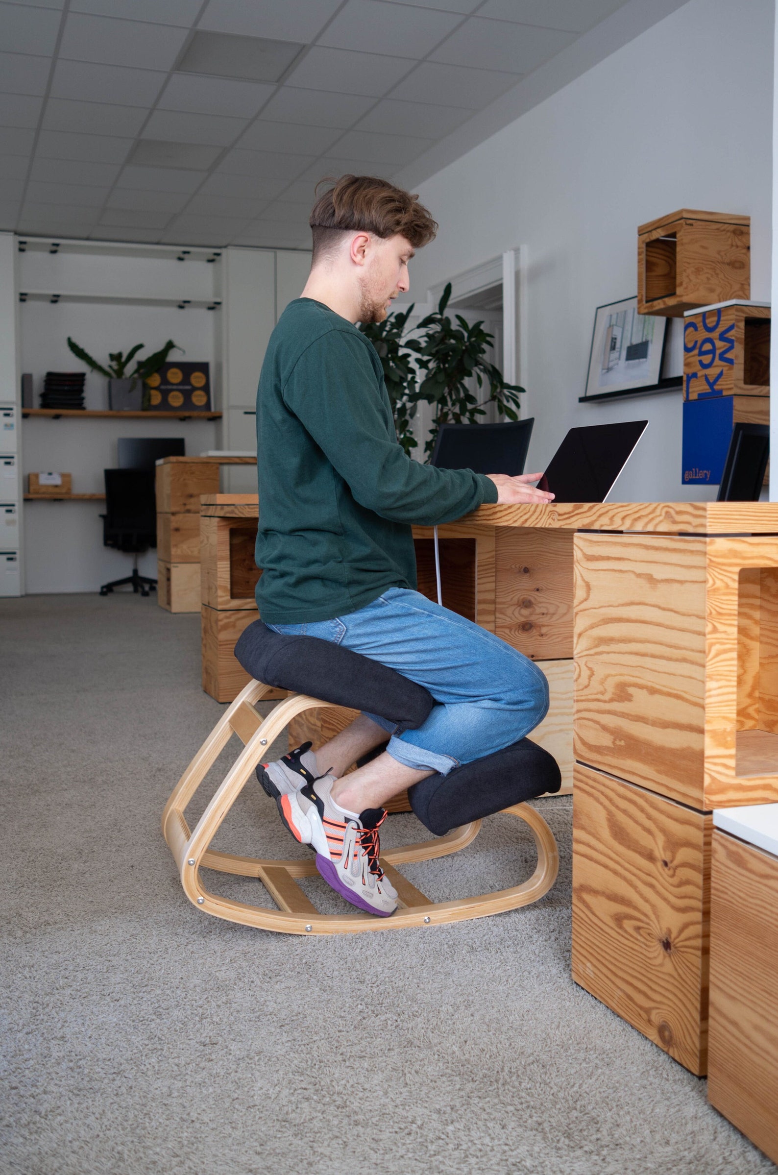 Ergonomic Kneeling Chair, Desk Chair, Office Chair, Posture Corrector ...
