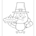Thanksgiving Turkey Coloring Pages for Kids | Printable Download | Fall ...