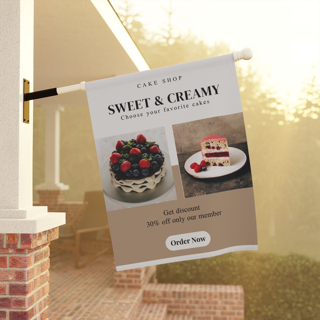 Personalised Business Event Market Stall Banner, Garden Party, Wedding ...