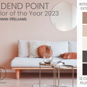 Redend Point Color Palette Sherwin Williams E-design - Etsy