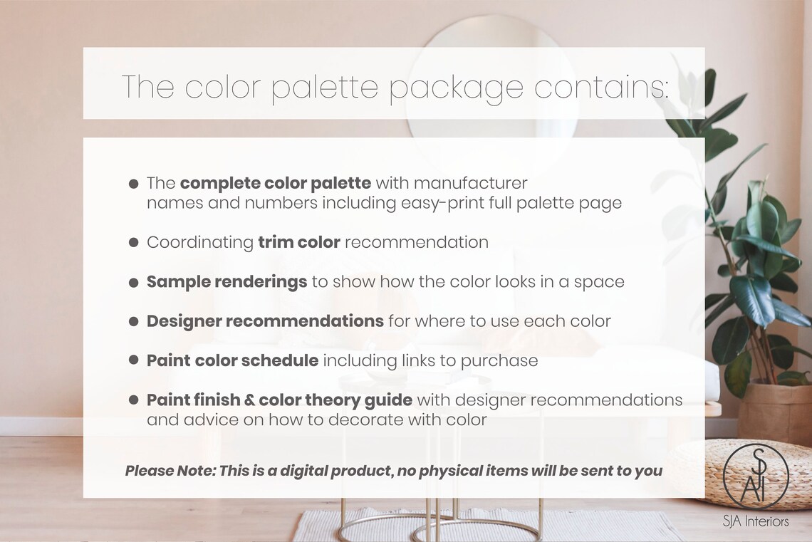 Redend Point Color Palette Sherwin Williams E-design - Etsy