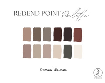 Sherwin-williams Pewter Green Paint Palette, Redend Point Color Palette ...