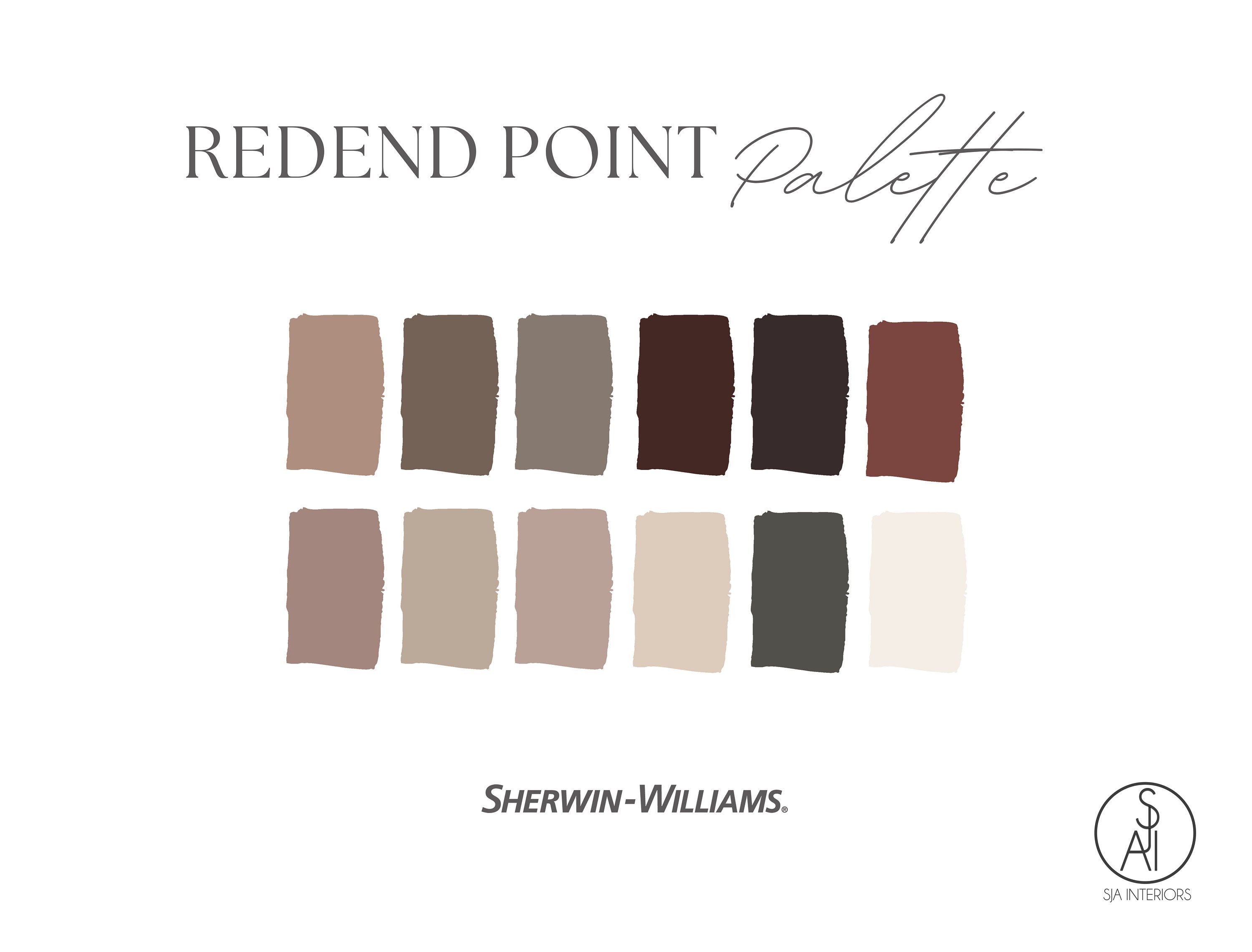 Redend Point Color Palette | Sherwin Williams | E-design | Professional ...