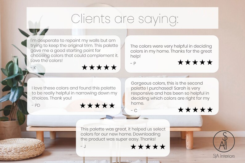 Redend Point Color Palette Sherwin Williams E-design - Etsy