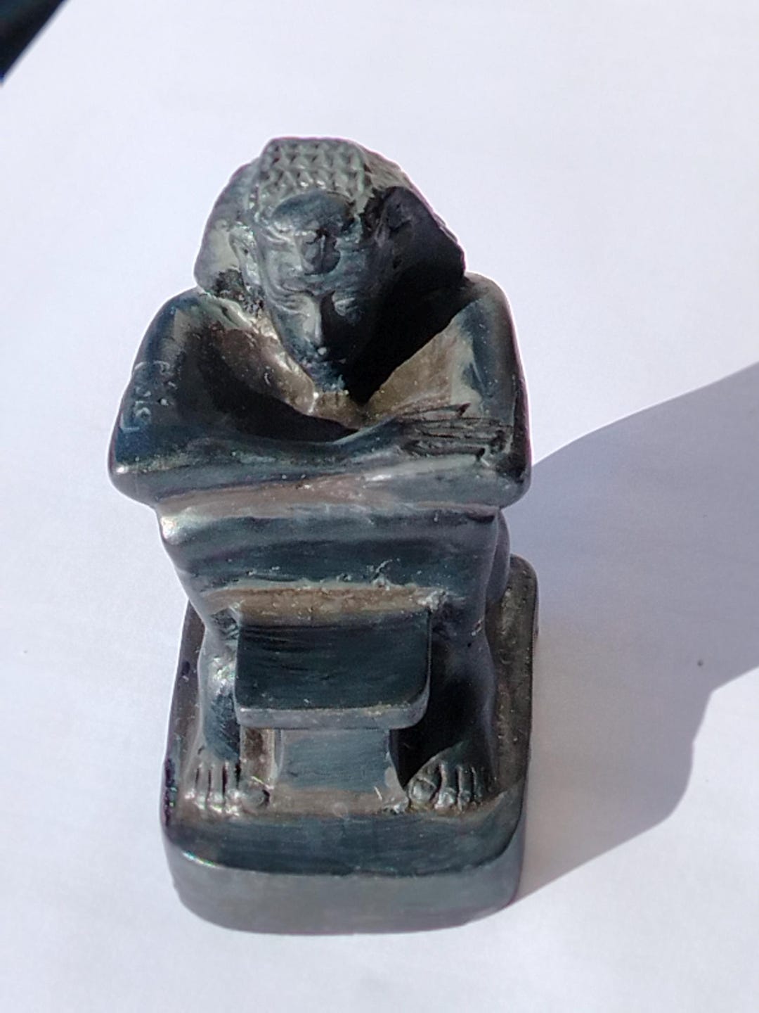 Ancient Egyptian Scribe Statue Symbol of Knowledge and Wisdom - Etsy
