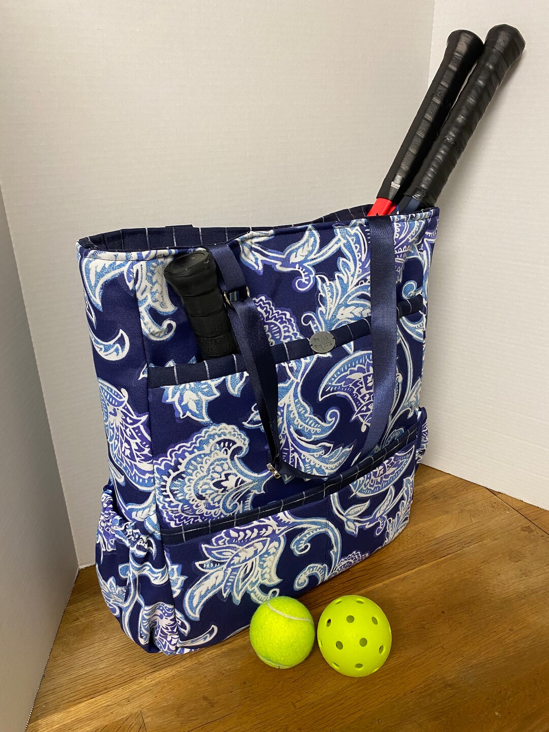 Tennis Tote Pickleball Tote Tall & Thin Tennis Pickleball Tote Tennis ...