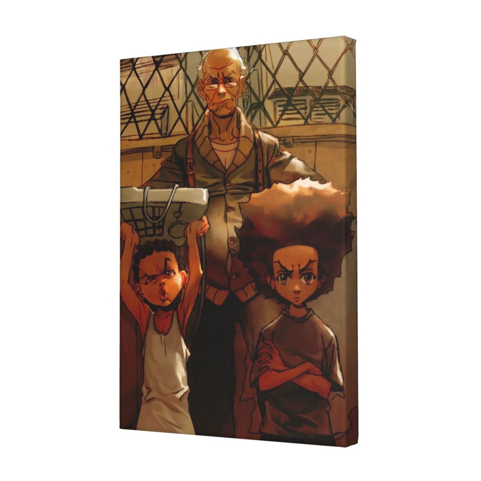 The Boondocks Poster Japan Anime Poster Poster Print Canvas - Etsy