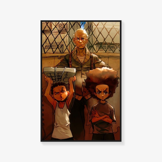 The Boondocks Poster Japan Anime Poster Poster Print Canvas - Etsy