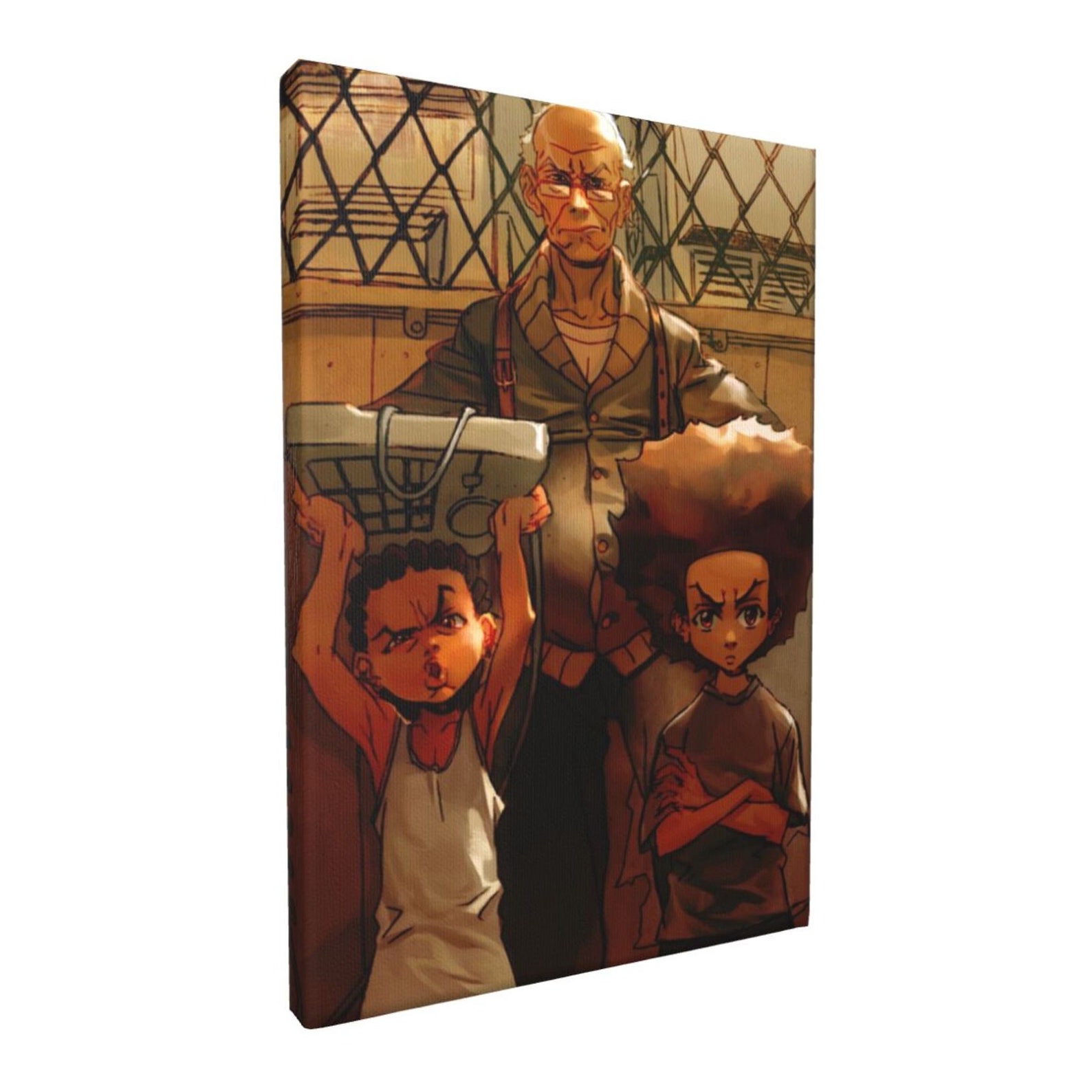The Boondocks Poster, Japan Anime Poster, Poster Print, Canvas Art ...