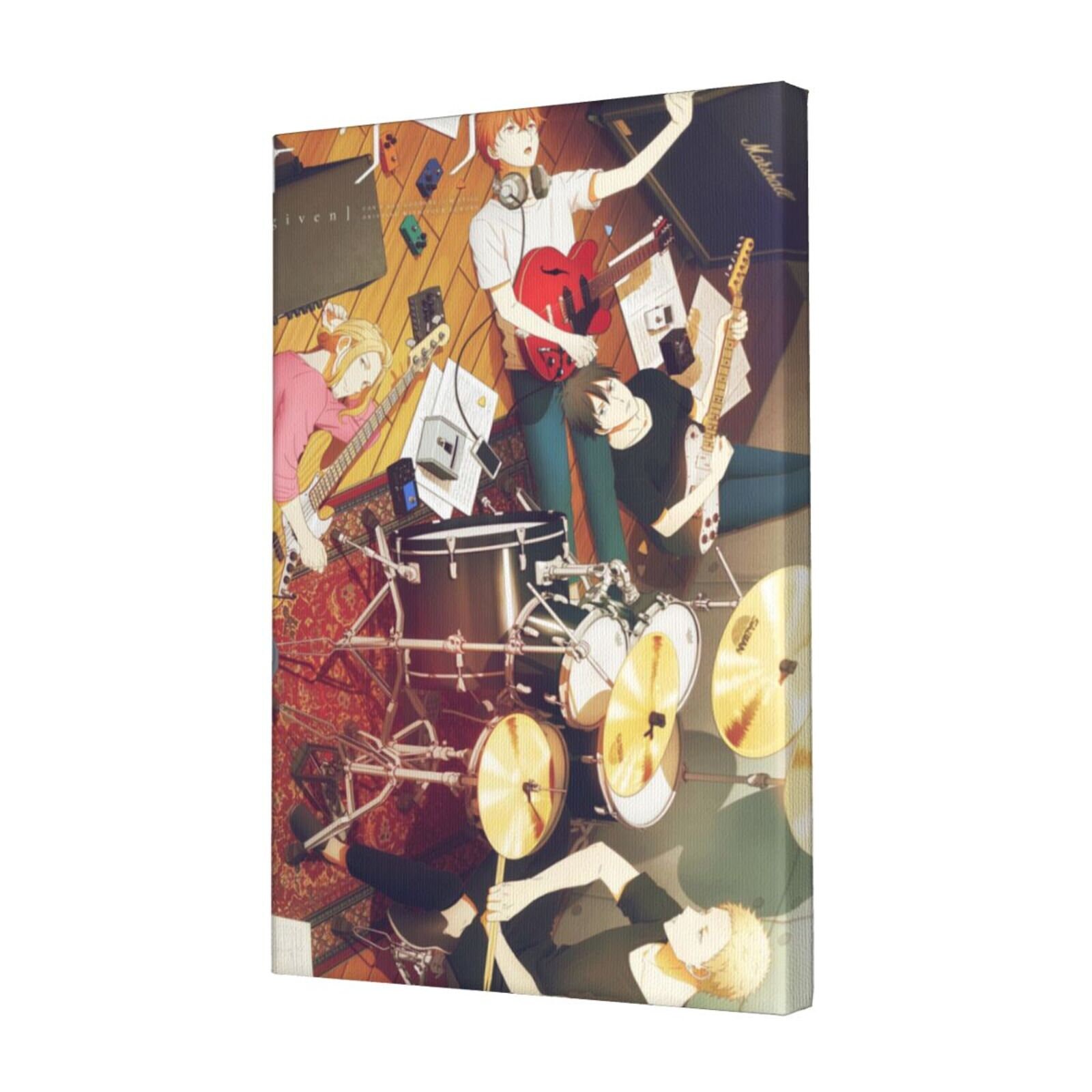 Given Poster Japan Anime Poster Given Poster Print Canvas - Etsy