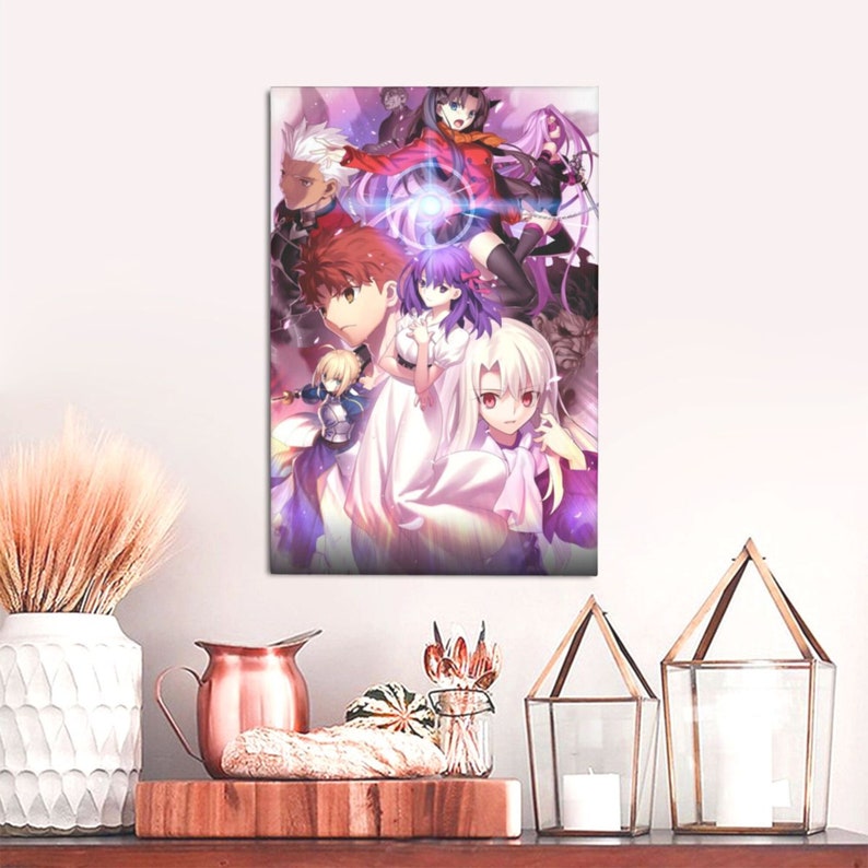 Fate Stay Night Poster, Japan Anime Poster, Poster Print, Canvas Art ...