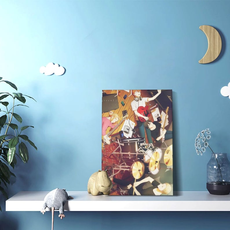Given Poster Japan Anime Poster Given Poster Print Canvas - Etsy