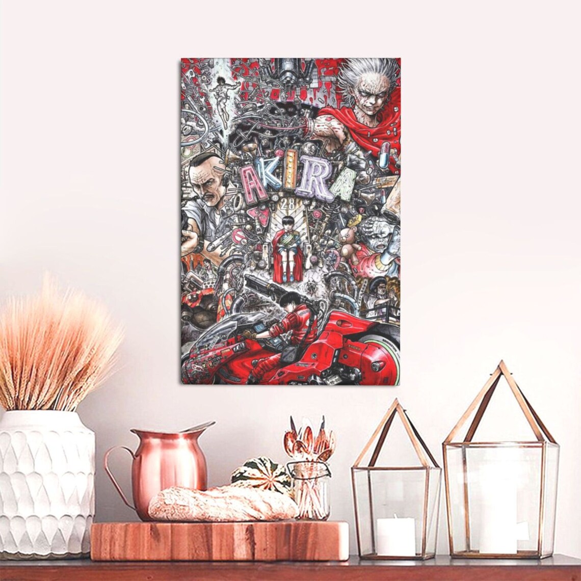 Akira Poster, Akira Poster Print, Japan Anime Poster, Canvas Art Poster ...