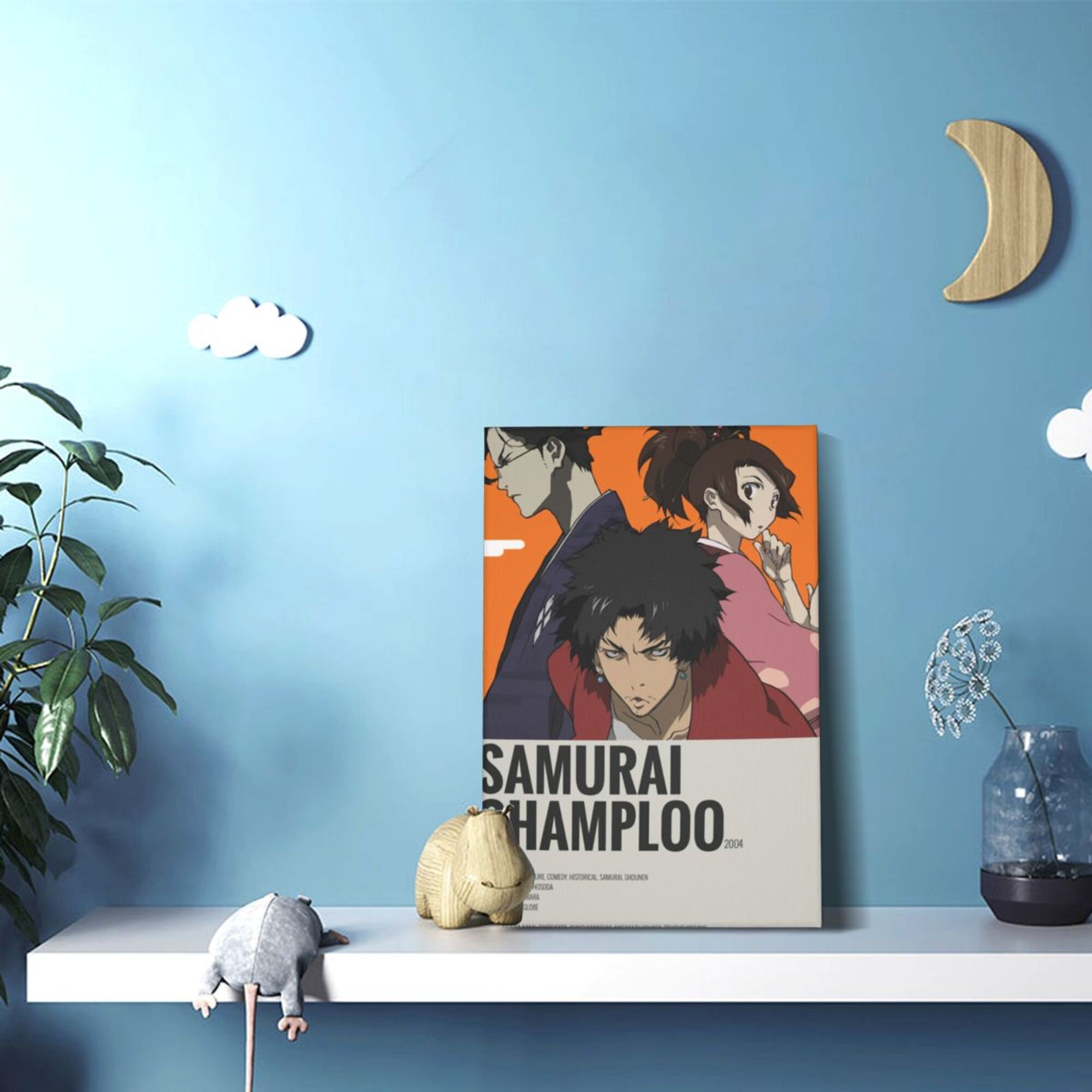 Samurai Champloo Poster, Japan Anime Poster, Poster Print, Canvas Art ...