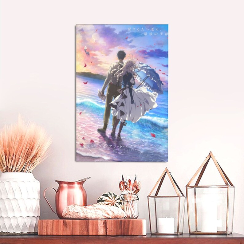 Violet Evergarden Poster, Japan Anime Poster, Poster Print, Canvas Art ...