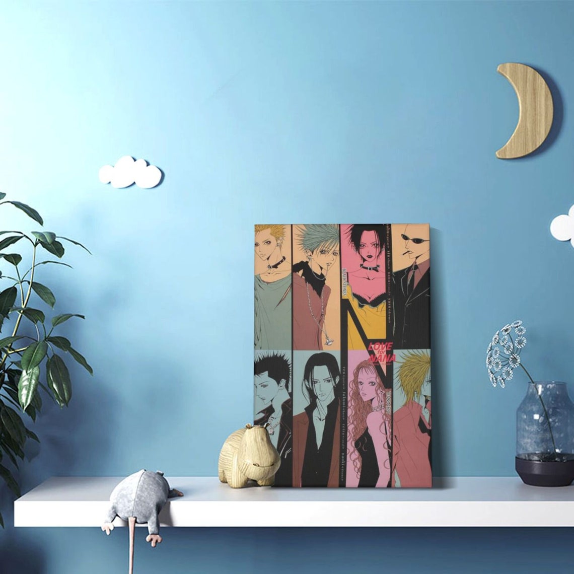 Nana Poster Japan Anime Poster Nana Poster Print Canvas Art - Etsy