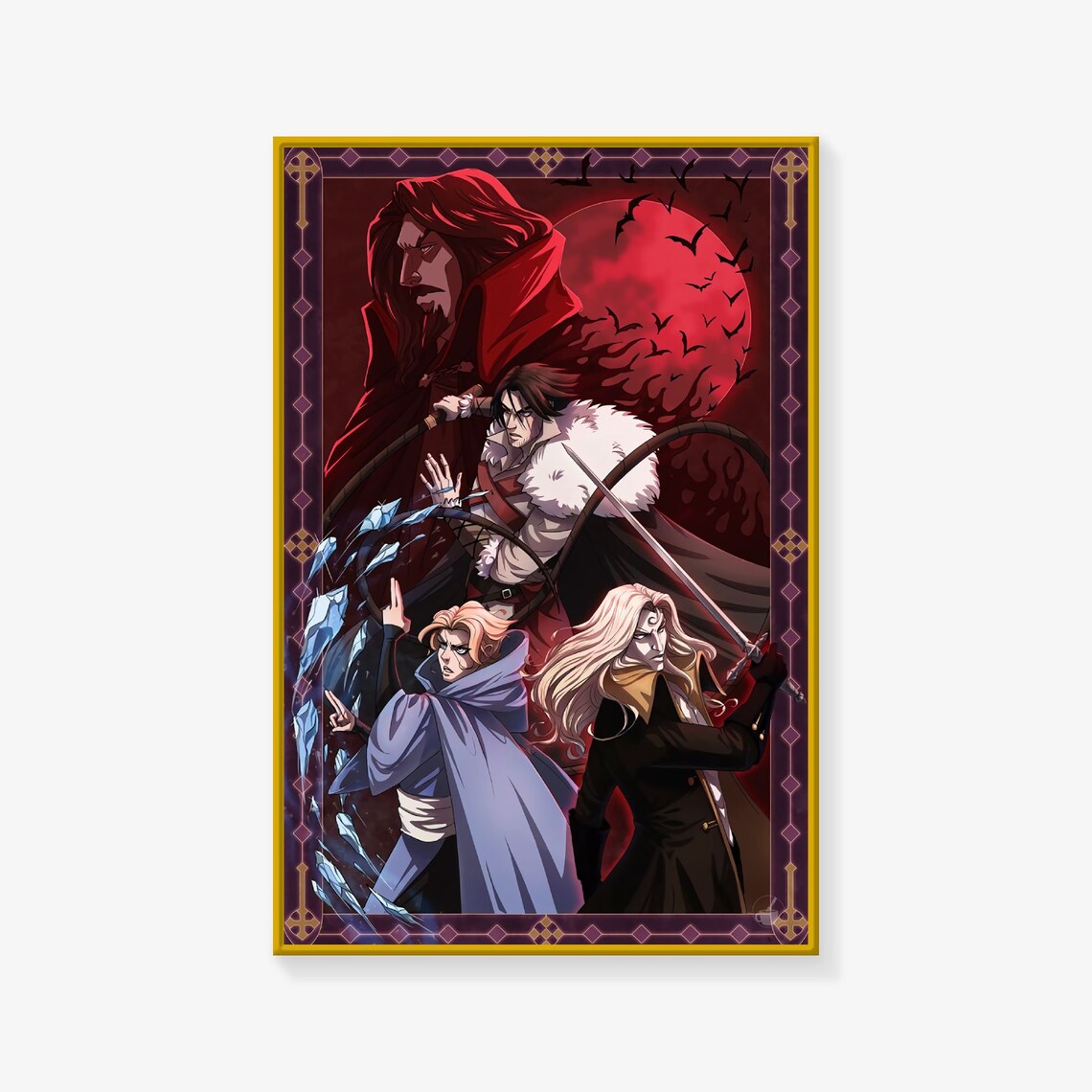 Castlevania Poster, Japan Anime Poster, Poster Print, Canvas Art Poster ...