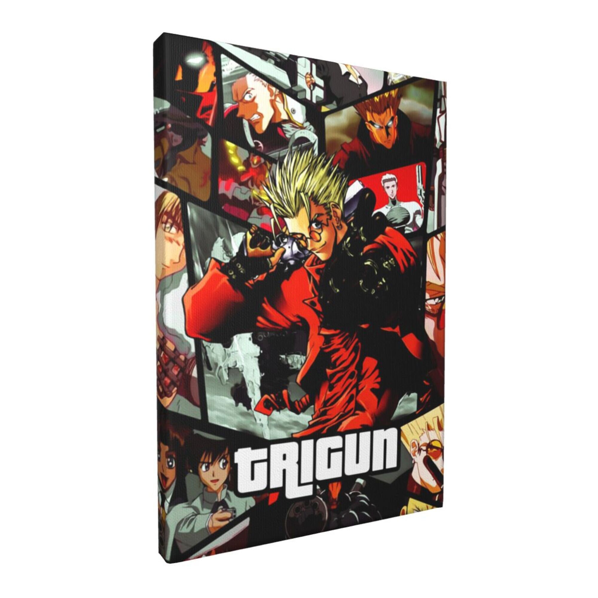 Trigun Poster, Japan Anime Poster, Trigun Poster Print, Canvas Art ...