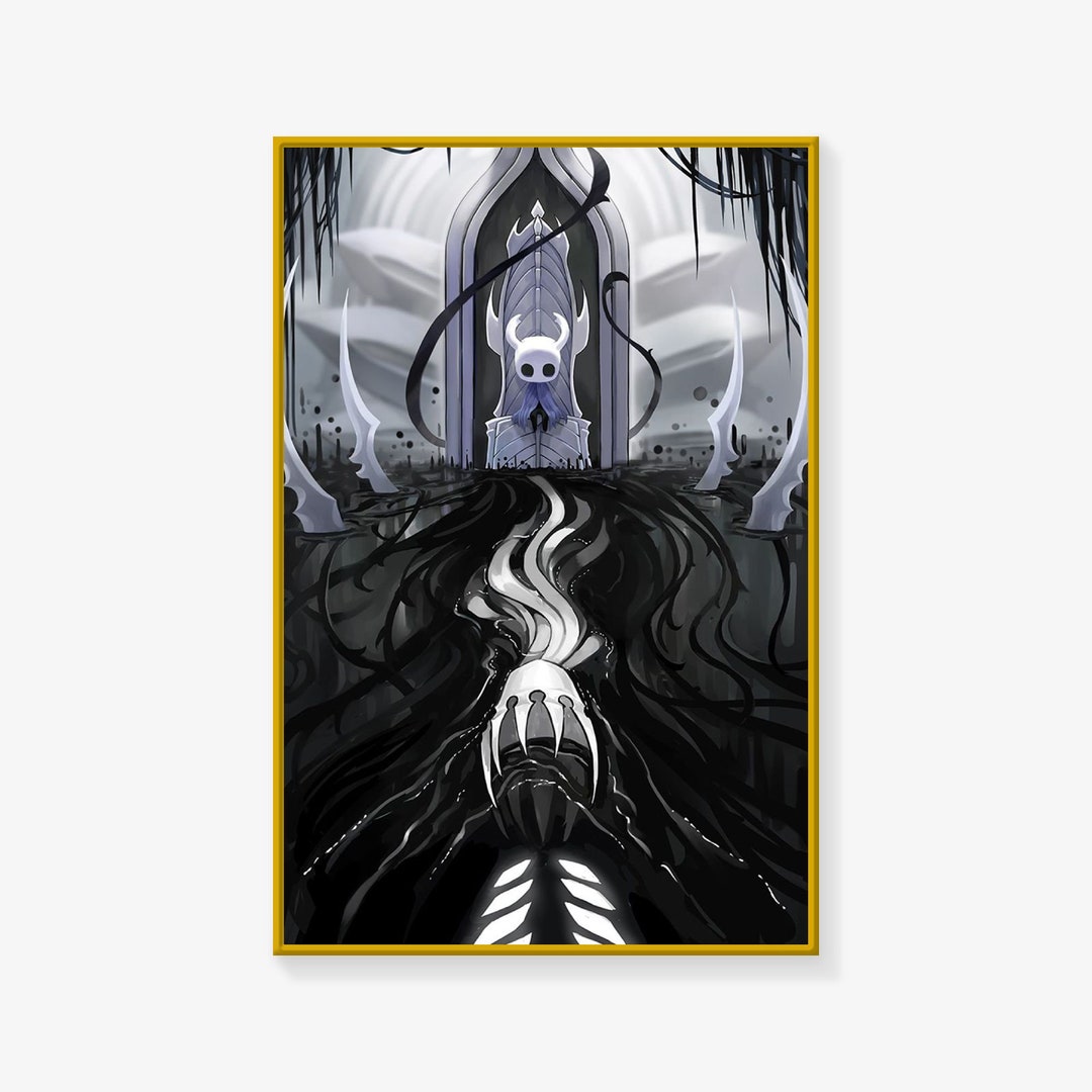 Hollow Knight Poster, Anime Poster, Hollow Knight Poster Print, Canvas ...