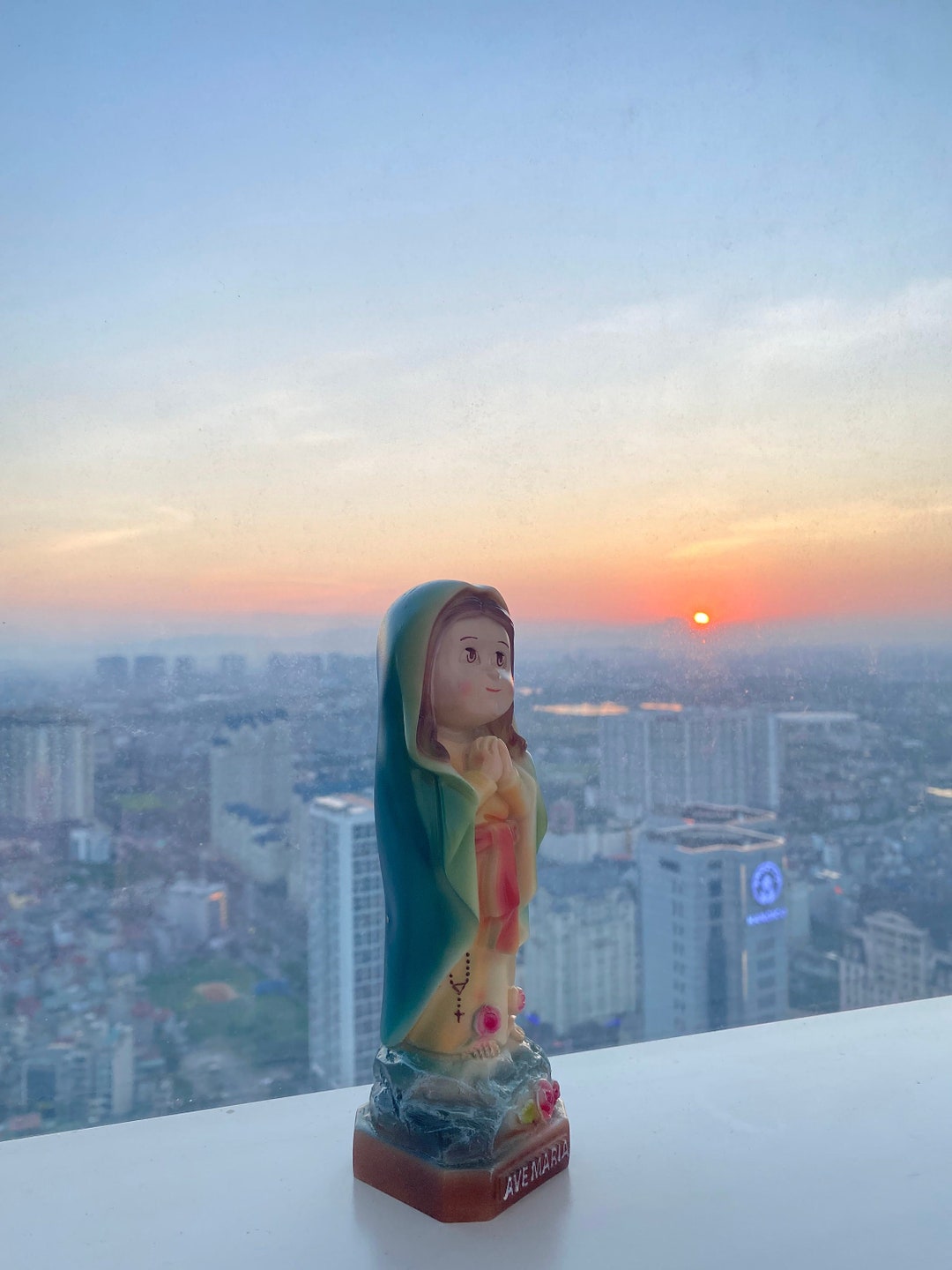 Chibi Virgin Mary, Baby Style Mary Statue - Etsy