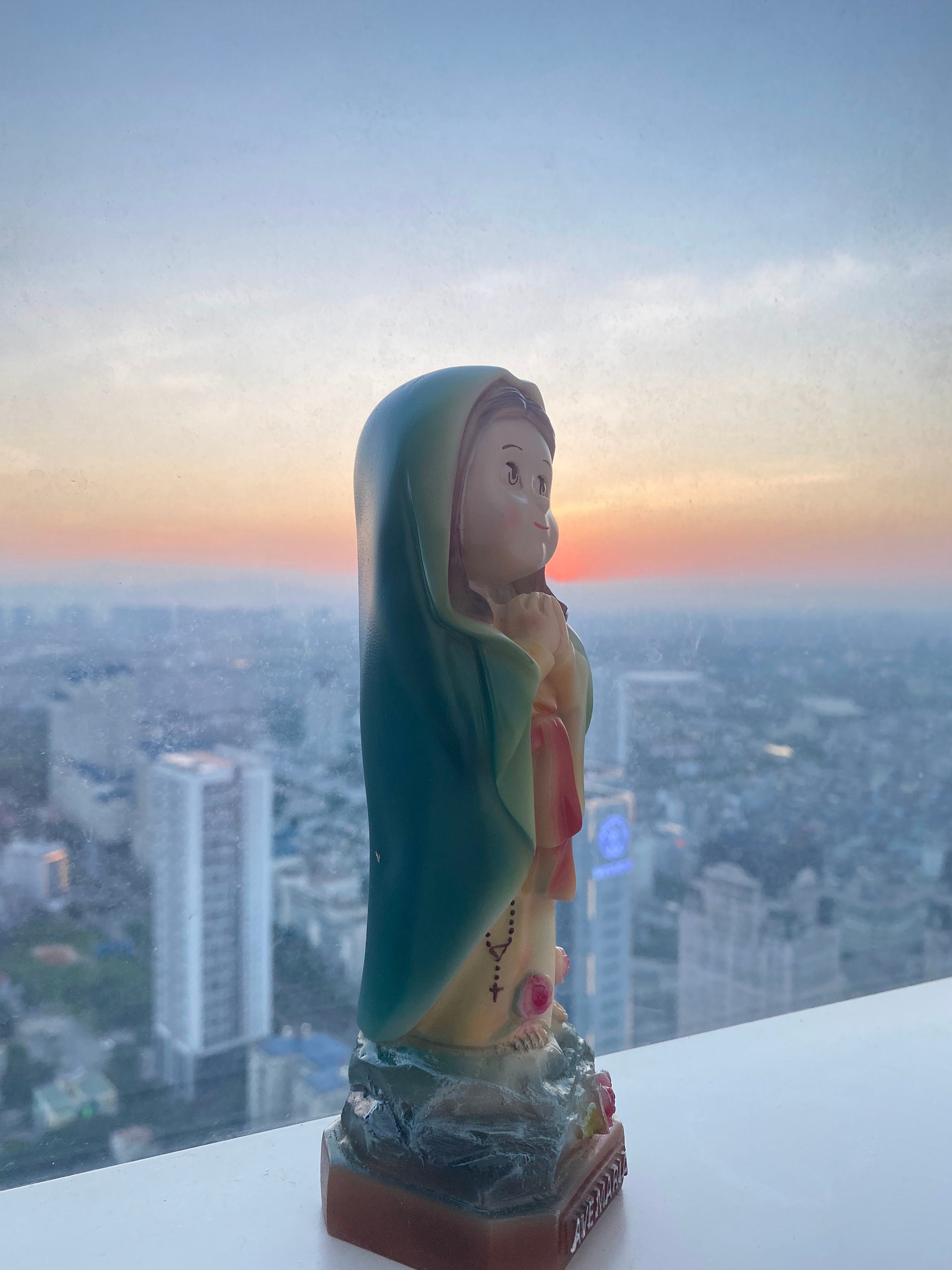 Chibi Virgin Mary Baby Style Mary Statue - Etsy