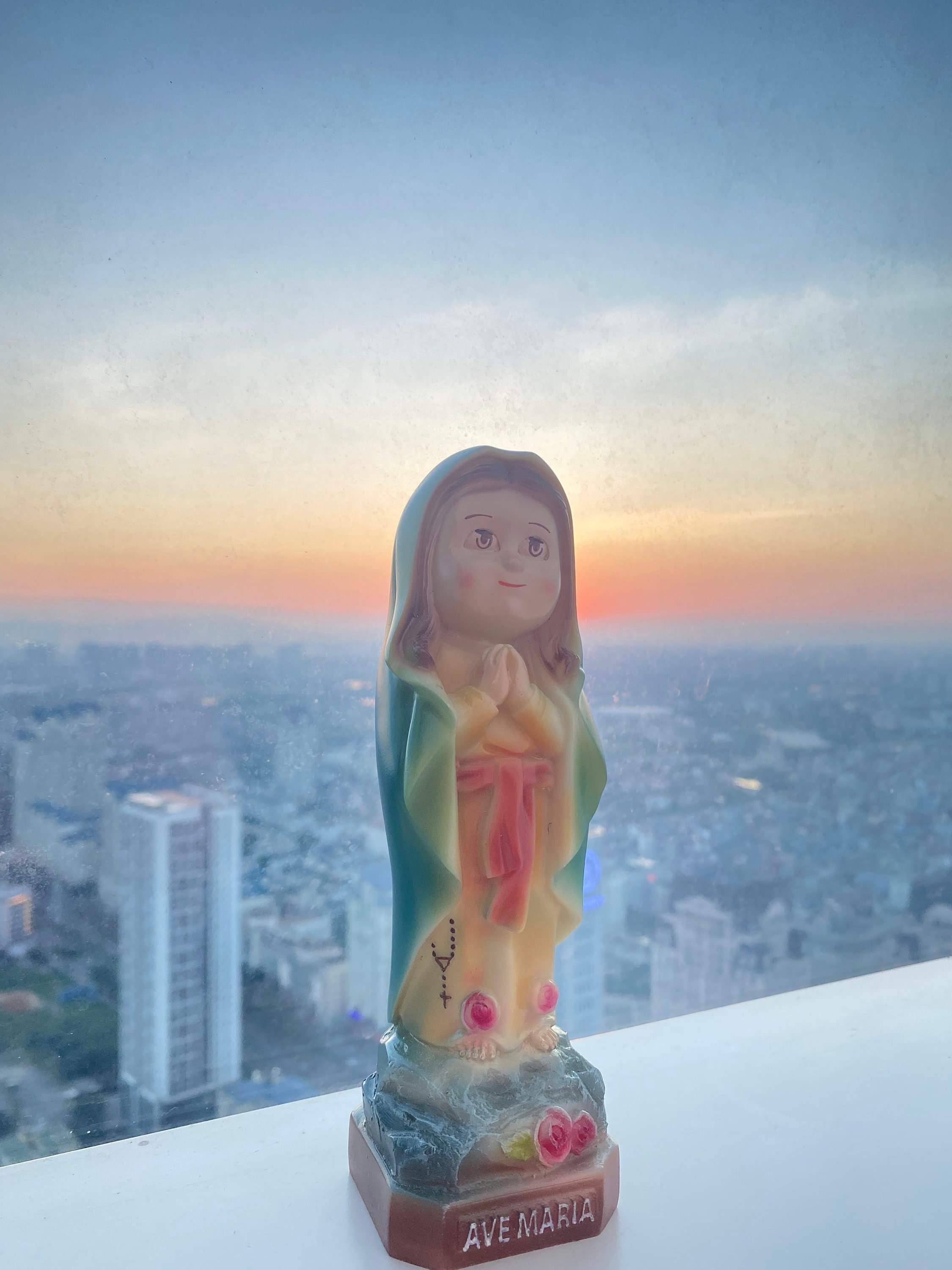 Chibi Virgin Mary Baby Style Mary Statue - Etsy