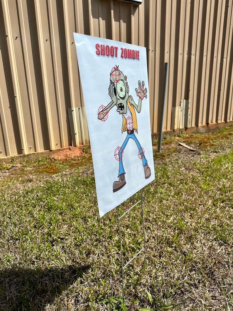 10 Bulks Shooting Target - Gun Range Target Practice Poster- Hunting ...